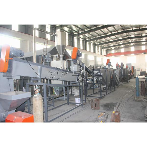 Quality BKL-500 16mm Bottle Pet Flakes Washing Process Drying Sorting Crushing for sale