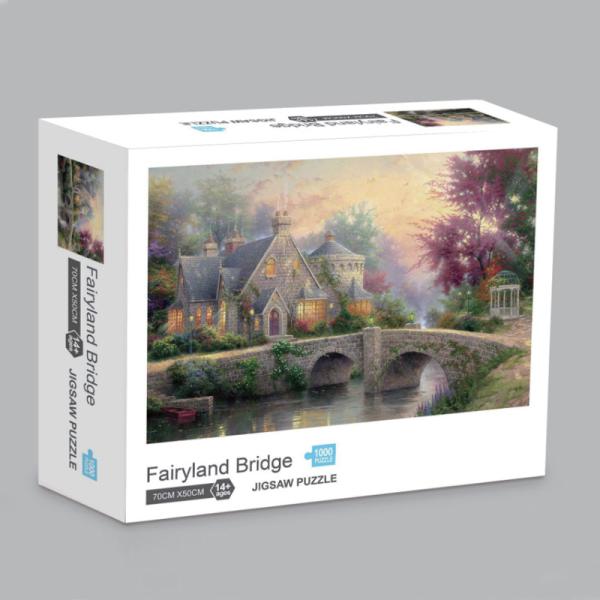 Quality Eco Friendly Family Game Jigsaw Puzzle 70x50cm For Adults 14age+ 1000pcs for sale