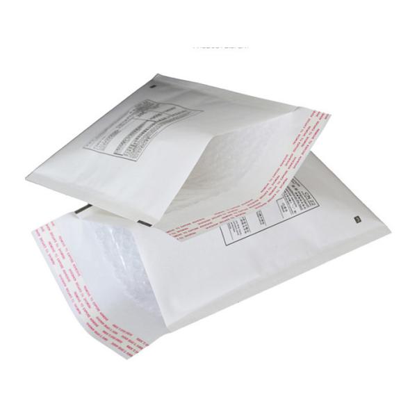 Quality Courier Packing White Bubble Wrap Envelopes 190x275 #VD 125gsm Thickness for sale