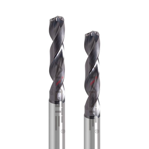 Quality 3D Through Coolant Drill AlTiN Coated Carbide Coolant Thru Drills Customized for sale