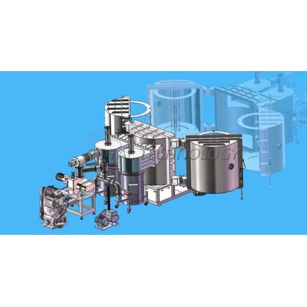 Quality Vacuum Thermal Evaporation System , 2 Doors Thermal Evaporation Coating Unit for sale