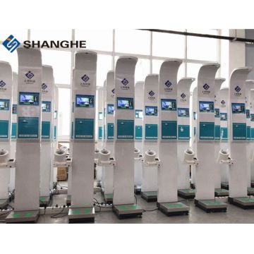 Quality ultrasonic bmi machine with printer , 20 - 210 cm heart rate measuring machine for sale