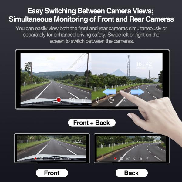 Quality GRANDnavi 10.26Inch Universal Portable Navigation Device Linux System DVR for sale