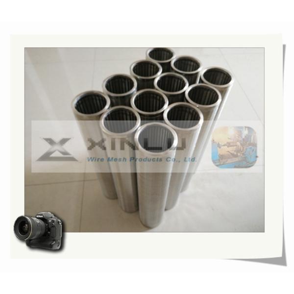 Quality Dewatering Threaded Metal Pipe Johnson Groundwater SS304 Water Filter Tube for sale