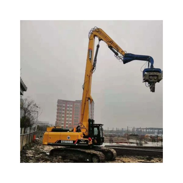 Quality Eco Friendly Hydraulic Static Pile Driver 670kg Arm Weight 35-40T Excavator for sale