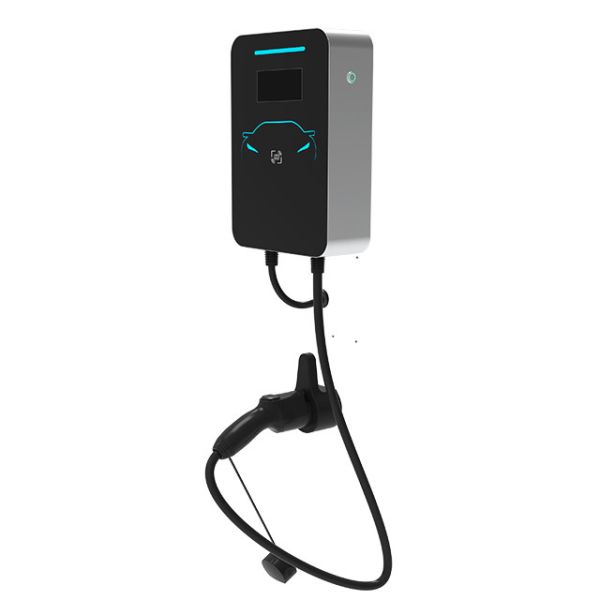 Quality Home EV Charger Wall Mounted Type2 Interface Standard 2*7kW Dual Gun Charging Station 14kW 44kW Electric Car Charger for sale