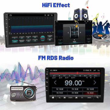 Quality Backup Camera Universal Double Din 2 32GB Car Radio 7 9 10 Inch Android MP5 for sale