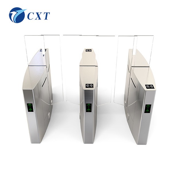 Quality High Security Glass Swing Turnstile Access Control Multifunctional 510H for sale