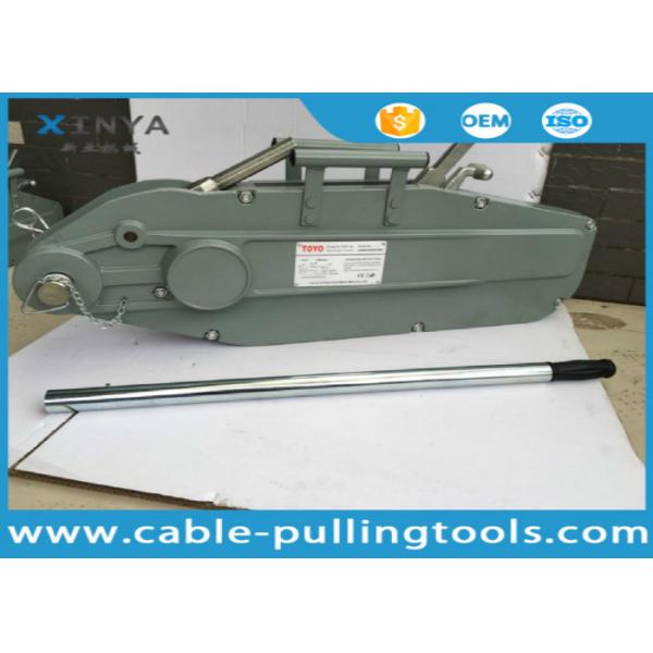 Quality 3.2T Tirfor Manual Wire Rope Hoist With 20m Wire Rope for Lifting and Pulling for sale
