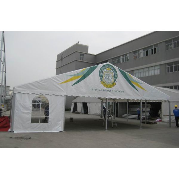 Quality Premium Large Outdoor Storage Tents Fire Retardant Covers High Load Wind Resistance for sale