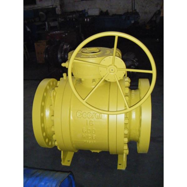Quality Fire Safe Three Piece 600lb Trunnion Ball Valve for sale