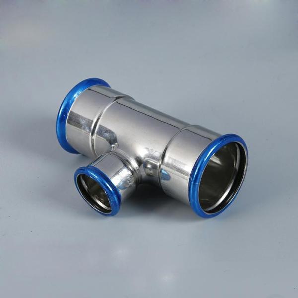 Quality SS304L / SS316L Straight Coupling Fitting , Stainless Steel Push Fit Fittings for sale