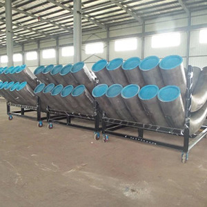 Quality Butt Welding ASTM A234 WPB SCH40 Pipe Fitting Bend for sale