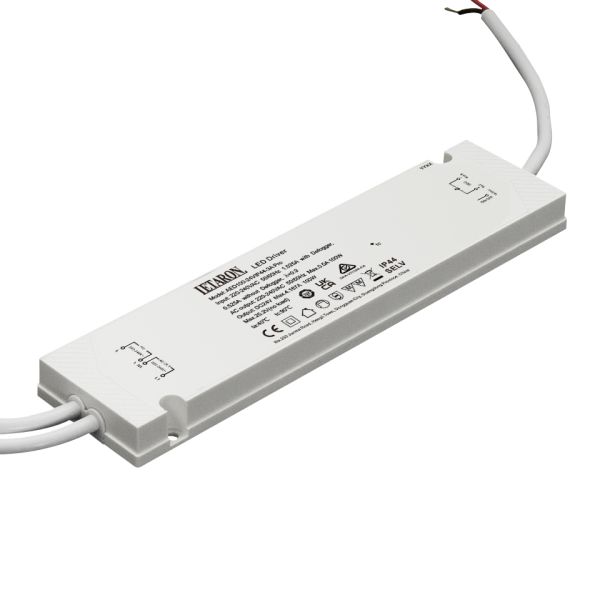 Quality IP44 Waterproof 24V 100W Slim LED Driver for Bathroom Lighting for sale