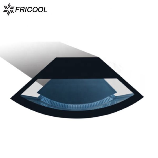 Quality refrigerated corner bakery display case cake cooler with CE/ETL for sale