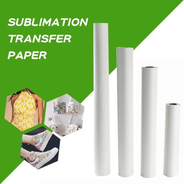 Quality 33g 47 Inch Breathability Printable Sublimation Paper For Dye Sublimation Printing for sale