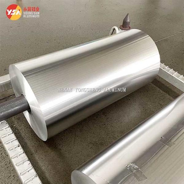 Quality Custom Width Aluminum Foil Roll 10mm 1500mm Food Packaging Moisture Proof Foil for sale