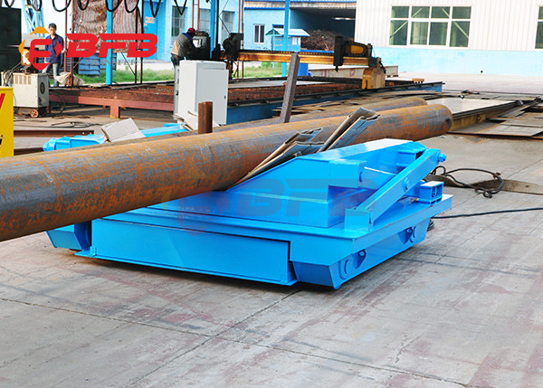 Quality Hydraulic Steering Steel Platform Rail Track Trolley for sale