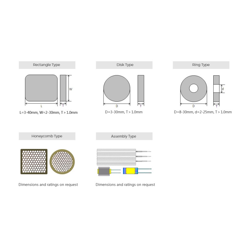 PTC Thermistor For Heatting