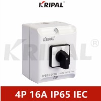 Quality 16A 4 Pole IP65 230-440V Industry Changeover Switch RoHS Standard​ for sale
