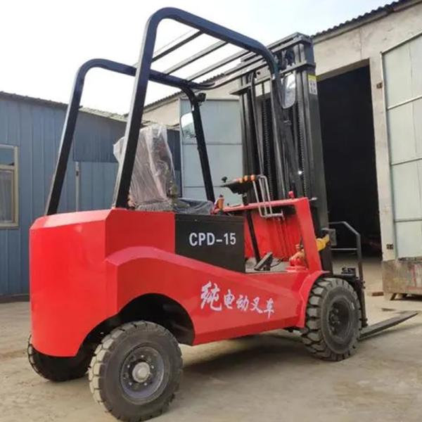 Quality 125MM Fork Width 2 Ton Electric Forklift for Precise and Stable Material for sale