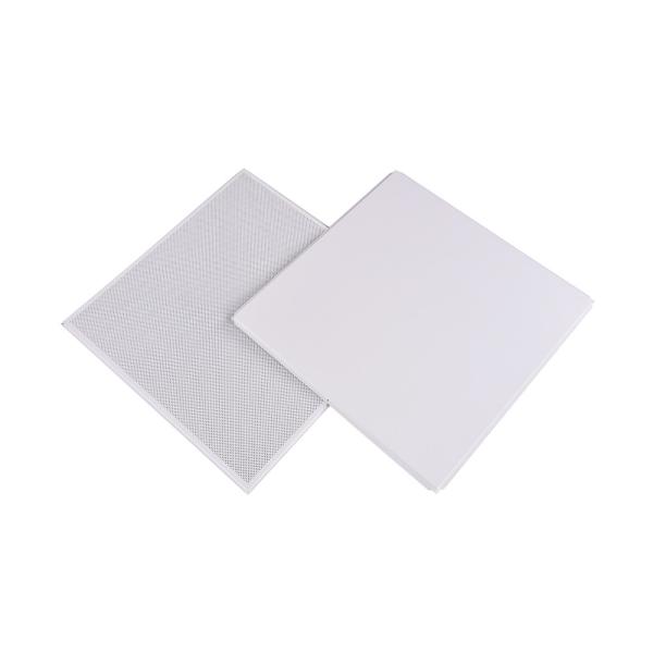 Quality Perforate Metal Square Aluminum Suspended Ceiling Panel 2x2 Soundproof Ceiling for sale
