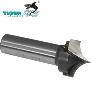 Quality Tiger Shark CNC Woodworking Router Bit Carbide Door Panel 4 Flutes Ovolo Carving for sale
