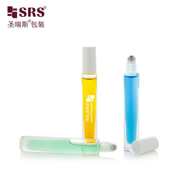 Quality GB1-10ml Thick Wall Glass Roll On Bottle With Plastic PP Cap Eco-Friendly and for sale