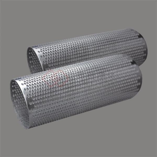 Quality Punched Wire Mesh Filter Basket Water Filter Elements For Liquid Filtration for sale