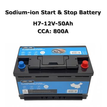 Quality Norminal Capacity H7 12V 50Ah CCA 800A Start-Stop Battery Sodium-ion Battery for sale