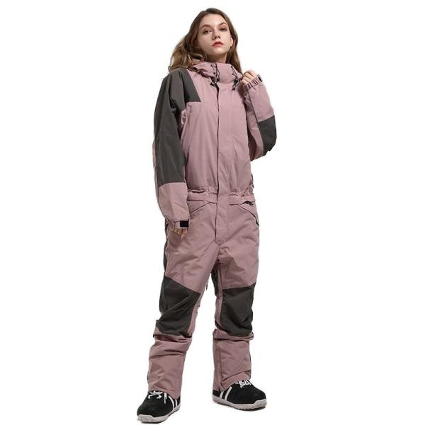 Quality Windproof and Waterproof Custom One Piece Ski Suit Perfect for Snowboarding for sale