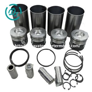 Quality EexcavaStart Xinchai A498BT Engine Cylinder Liner Piston Kit AD32XG OEM for sale