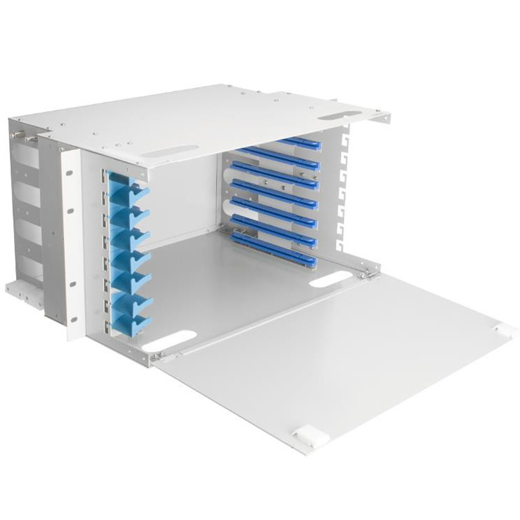 Quality ODF 19 Rack Patch Panel Sc Adapter Fc Patch Panel 6U 96 Core for sale