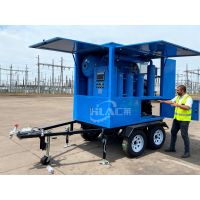 Quality Compact and Durable Equipment of Mobile Oil Purifier ≤0.4 Mpa Vacuum Level -0.06～-0.099 Mpa for sale