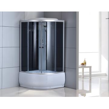Quality Grey Glass Wet Room Shower Enclosure 39''x39''x85'' for sale