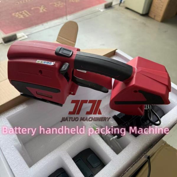 Quality Handheld Battery Semi Automatic Strapping Machine Large Capacity 14.4v Lithium Iron for sale