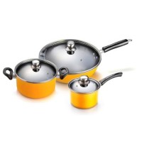 Quality Custom Non Stick Pots And Pans Set , Stainless Steel Non Stick Cookware for sale