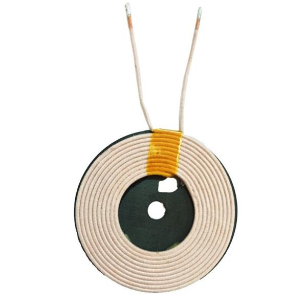 Quality A11 A12 5W - 10W G45 Diameter 45mm 6.3uH Wireless Charging Coil Inductor TX Coil for sale