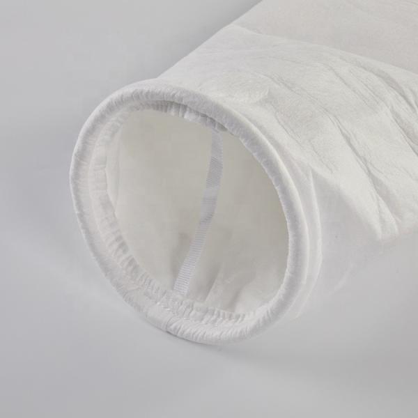 Quality Dust Liquid PP Filter Bag White Removes Sand Fine Suspensions for sale