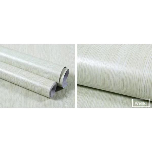 Quality Rolls Sheets Laminated PVC Furniture Film 600m / Roll 1000mm for sale