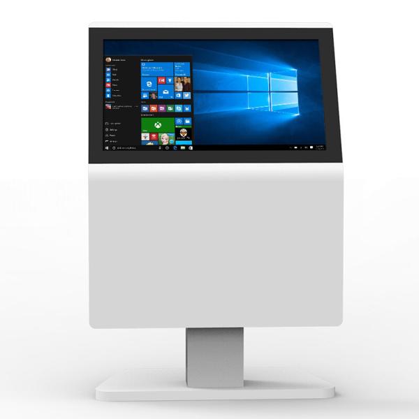 Quality Golden Color Interactive Information Kiosk 55 Inch With Windows System for sale