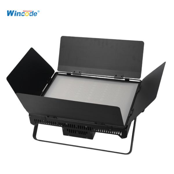 Quality TV Studio 400W LED Panel Light CRI95 16-Bit Dimming 120° Beam DMX512 Compatible for sale