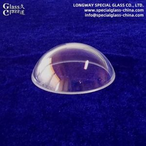 OEM Anti-reflective Coating Optical Hemispherical Dome for CCTV ...