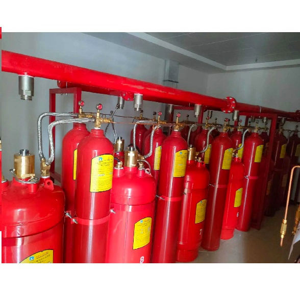 Quality 1800m3 90L Cylinders Group FM200 Fire Suppression System Automatic Or Manual for sale