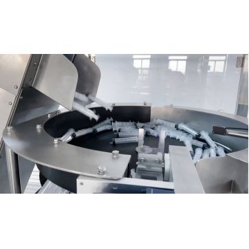 Quality Automatic liquid Plugging Luer Lock Pre Filled Aseptic Plastic Syringe Filling for sale