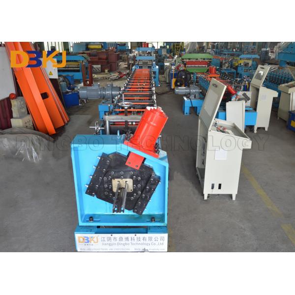 Quality 16 Stations 3mm Upright Rack Rolling Machine With Hydraulic Cutting for sale