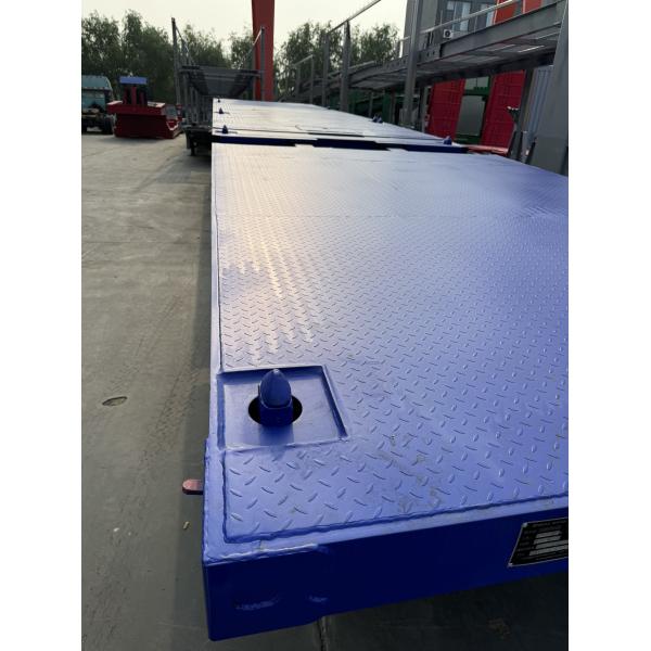 Quality Truck Trailer 4-Axle 100 Ton Flatbed Semi-Trailer for Customization Applications for sale