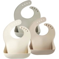 Quality Waterproof Silicone Bibs for Babies & Toddlers for sale