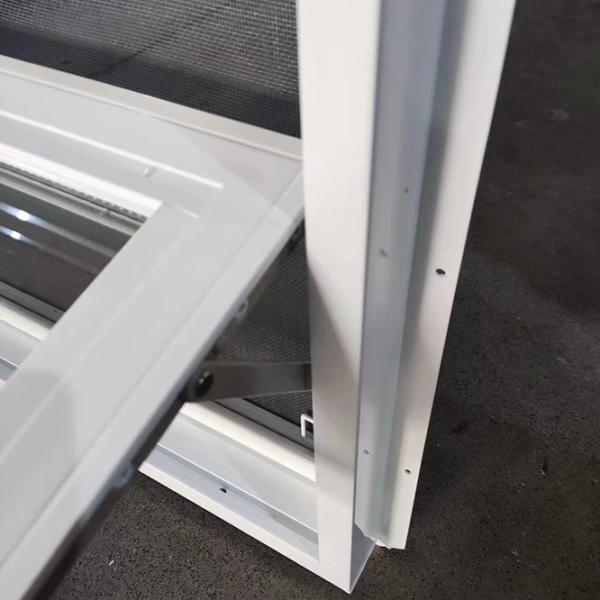 Quality Customized House UPVC Hopper Window For Toilet Basement Ventilation for sale