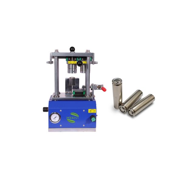 Quality Pneumatic Battery Sealing Machine For 18650 21700 26650 32650 32700 Cylindrical Cell for sale